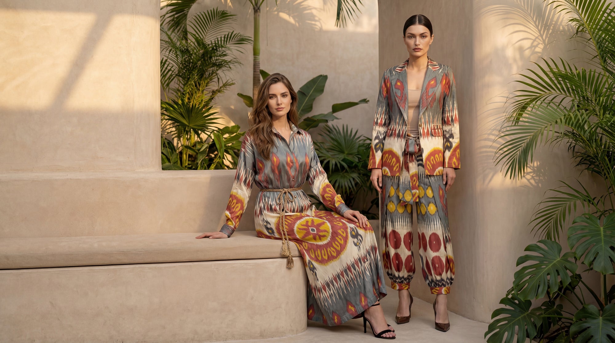 Bibi Hanum™ | Luxury Silk Ikat, Handwoven in Limited Batches. – BIBI HANUM